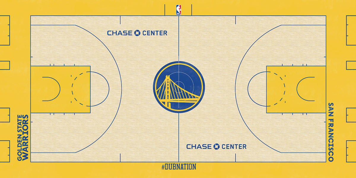 GSW 23/24 Court Desk Pad – XL Slam